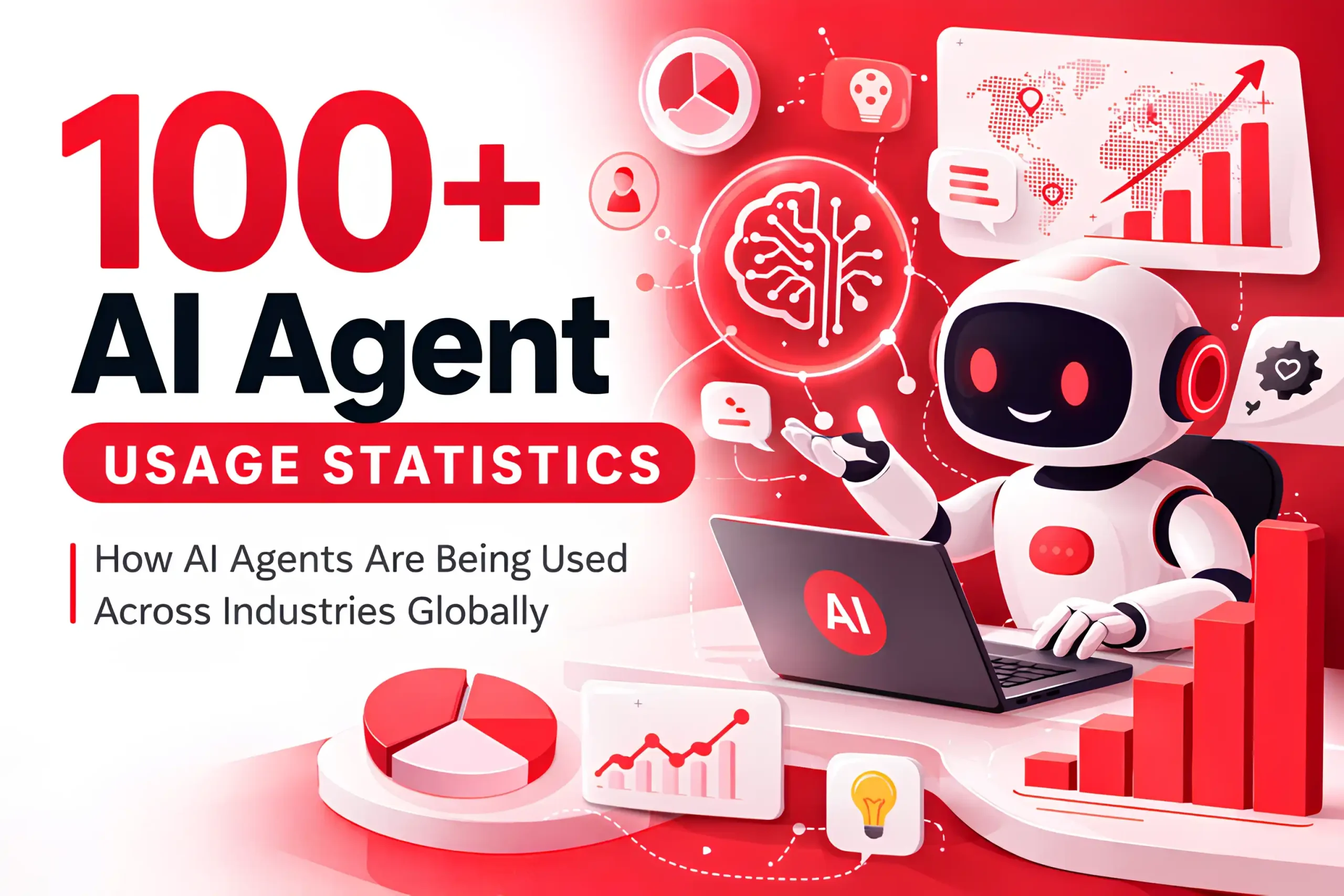 100+ AI Agent Usage Statistics | NEWMEDIA.COM